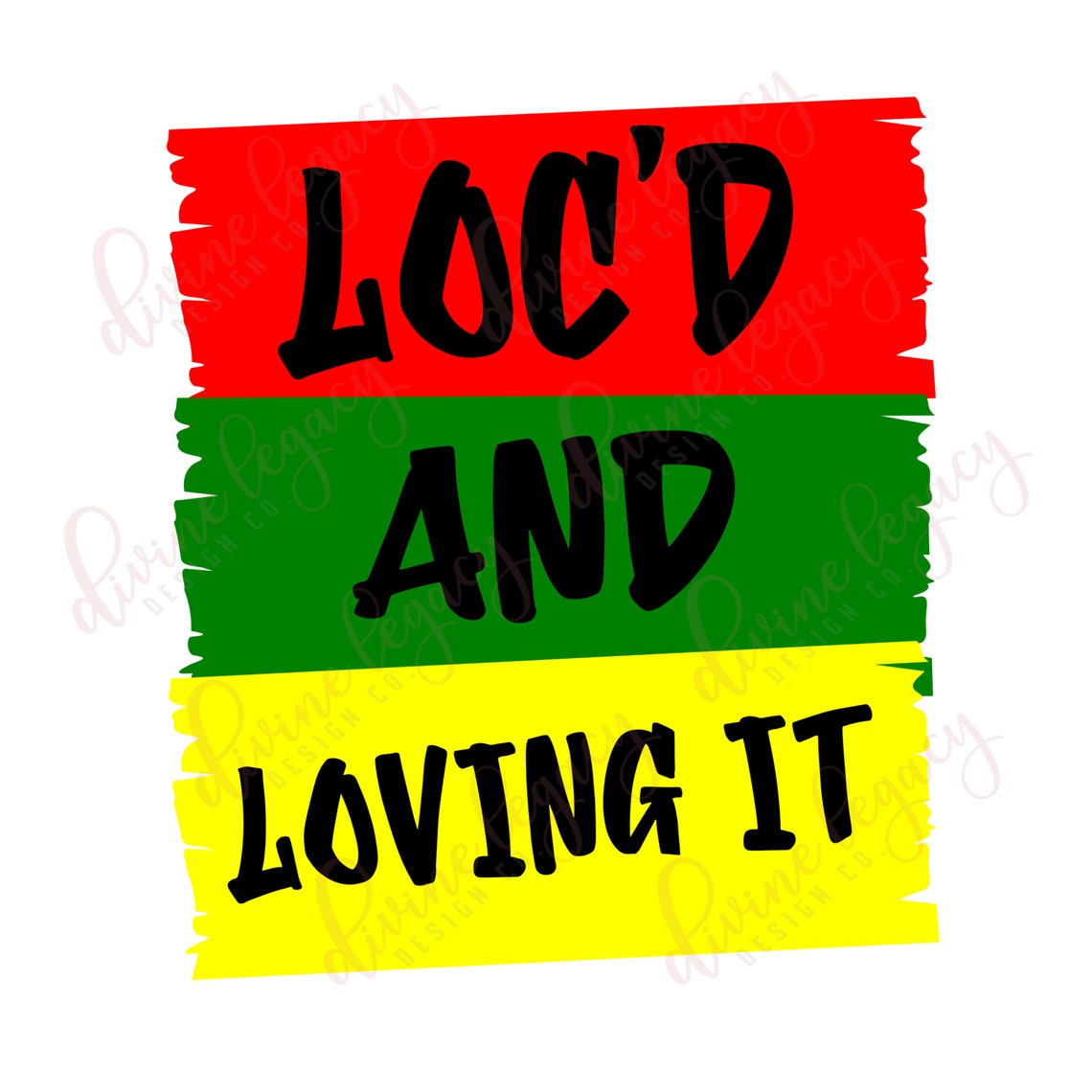 Loc Hair SVG File for Circut Silhouette, Natural Hair Svg, I Love Being ...