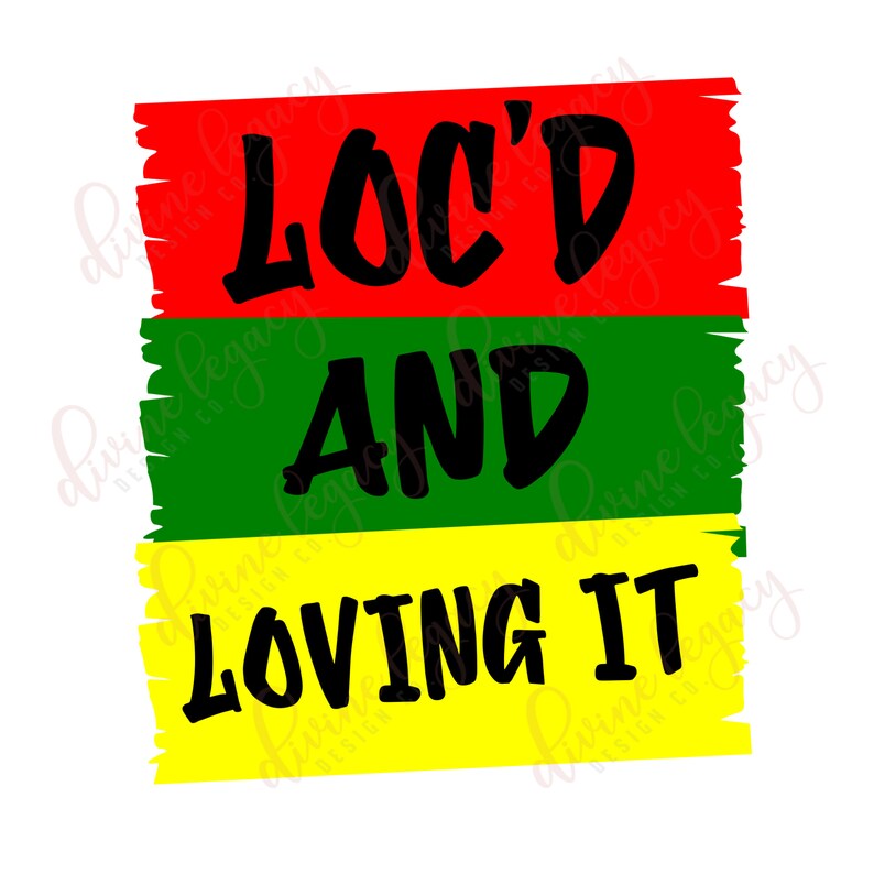 Loc Hair SVG File for Circut Silhouette, Natural Hair Svg, I Love Being ...