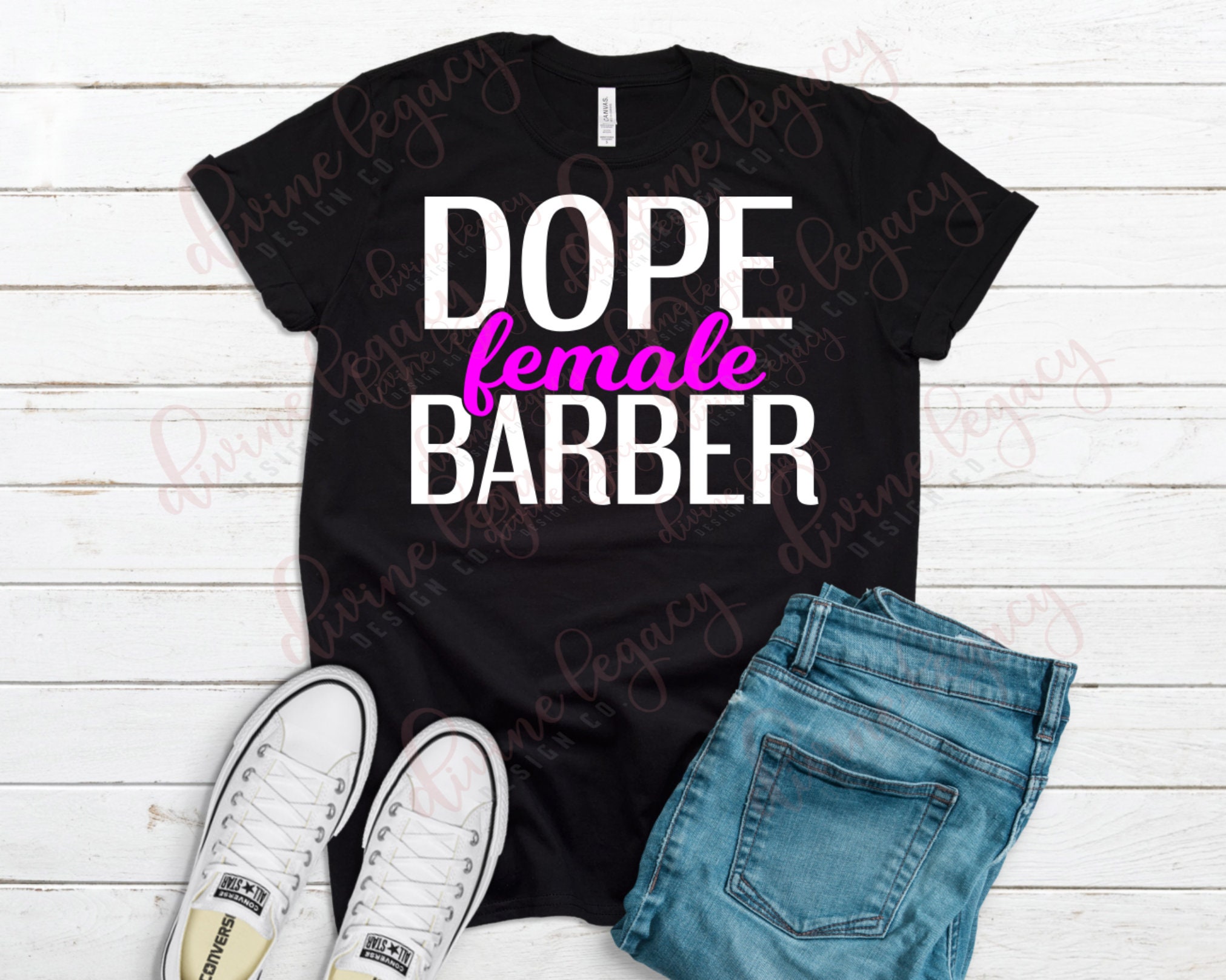 Barber SVG File for Cricut Silhouette Gift for Barber Female | Etsy