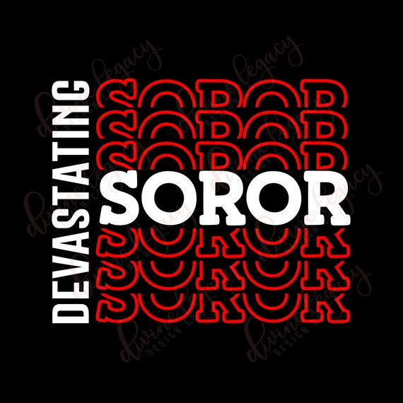 J13 Svg Sorority SVG File for Cricut Silhouette Devastating | Etsy Canada