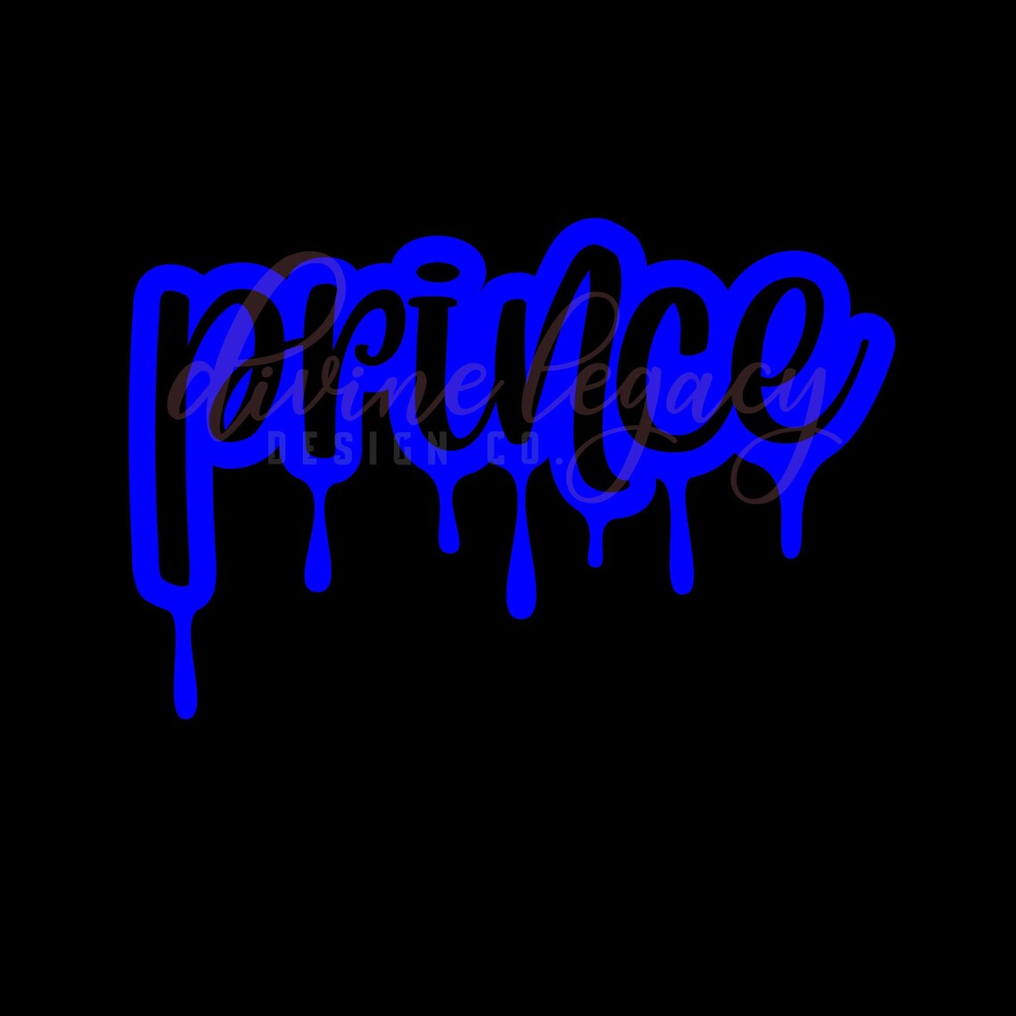 Prince SVG Dripping SVG File Digital Download SVG File for - Etsy