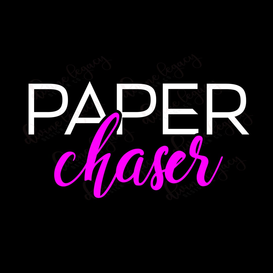 Boss Lady SVG File, Paper Chaser, Hustle SVG, Entrepreneur, Boss Chick ...