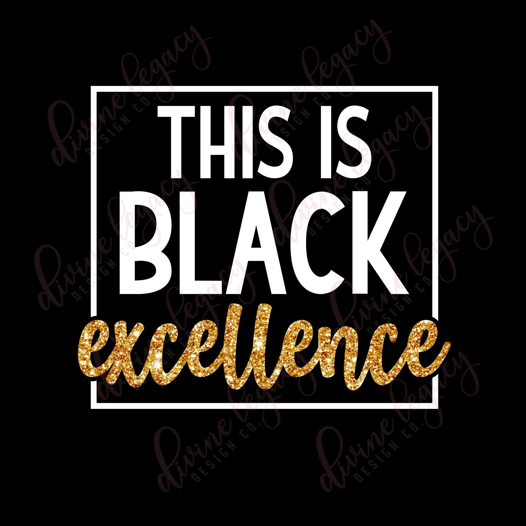Black Excellence SVG for the Culture SVG Black History Month - Etsy