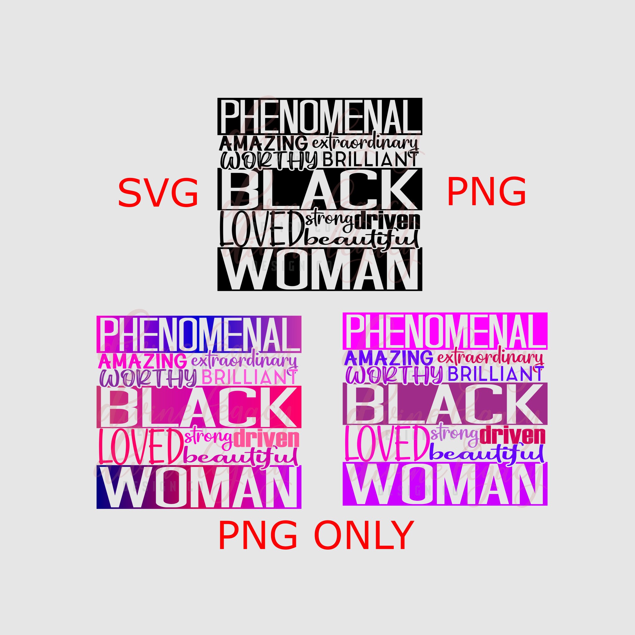 Black Woman SVG File for Cricut Silhouette, I Am Woman SVG, Women ...