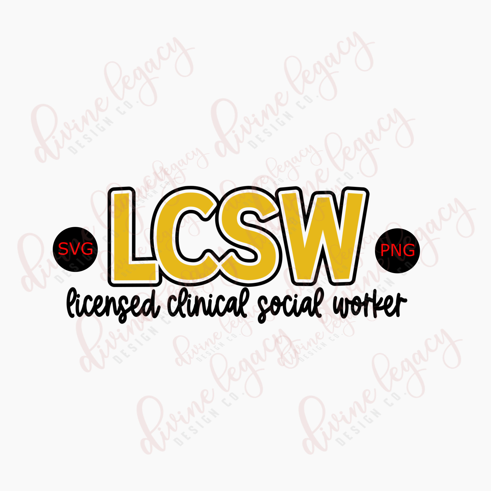Social Work Month SVG File for Cricut Silhouette LCSW Gift - Etsy