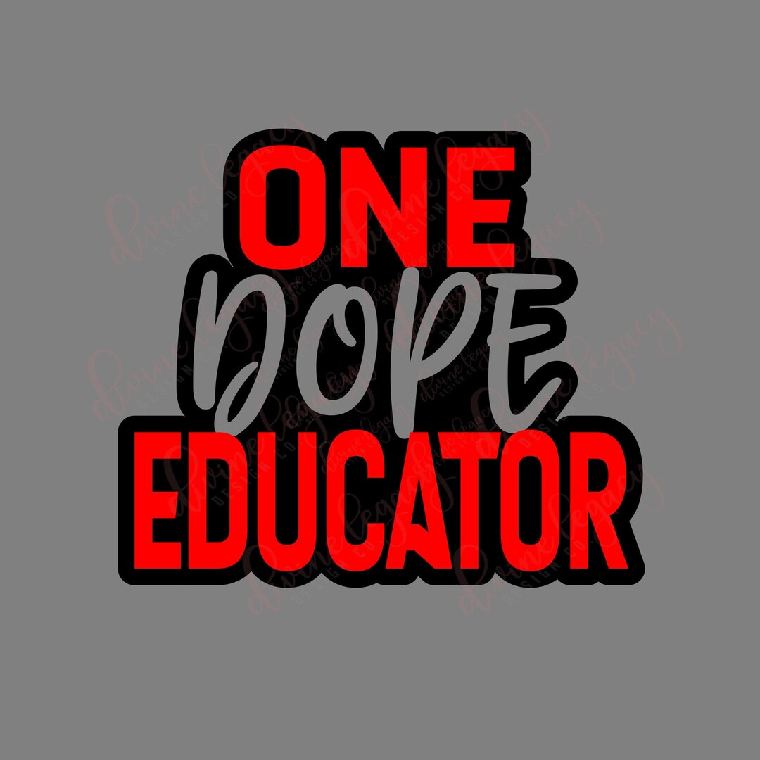 Teacher Appreciation SVG File for Cricut Silhouette, Educator SVG File ...