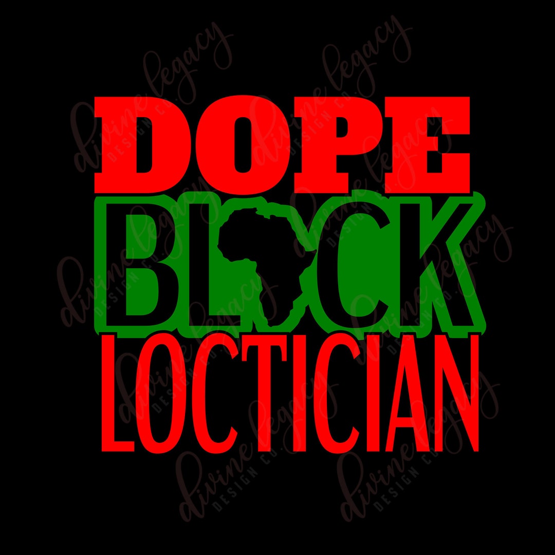 Loc SVG File for Cricut Silhouette, Natural Hair SVG, Dreadlocks ...