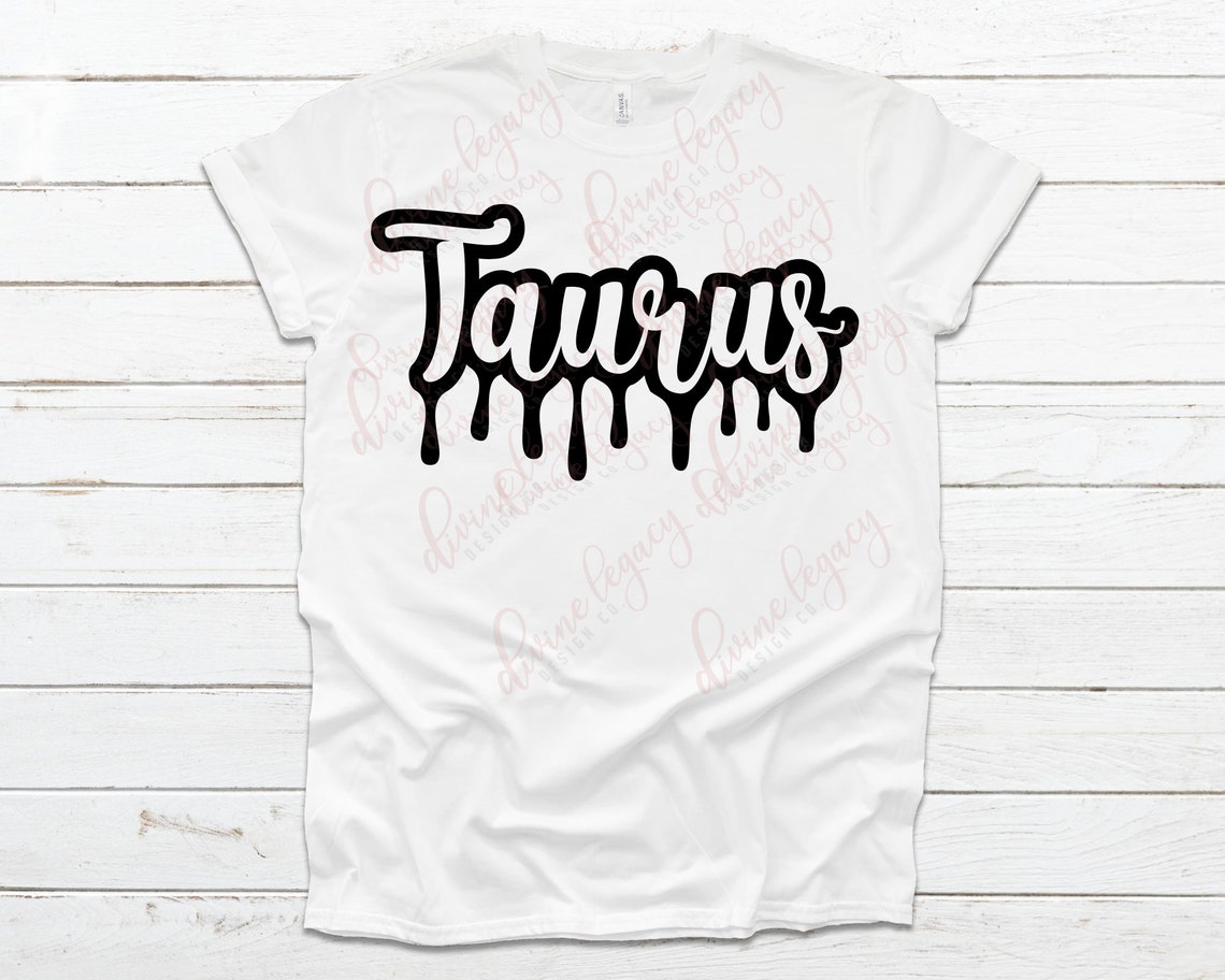 Taurus SVG file for Cricut Silhouette Zodiac Sign SVG April | Etsy