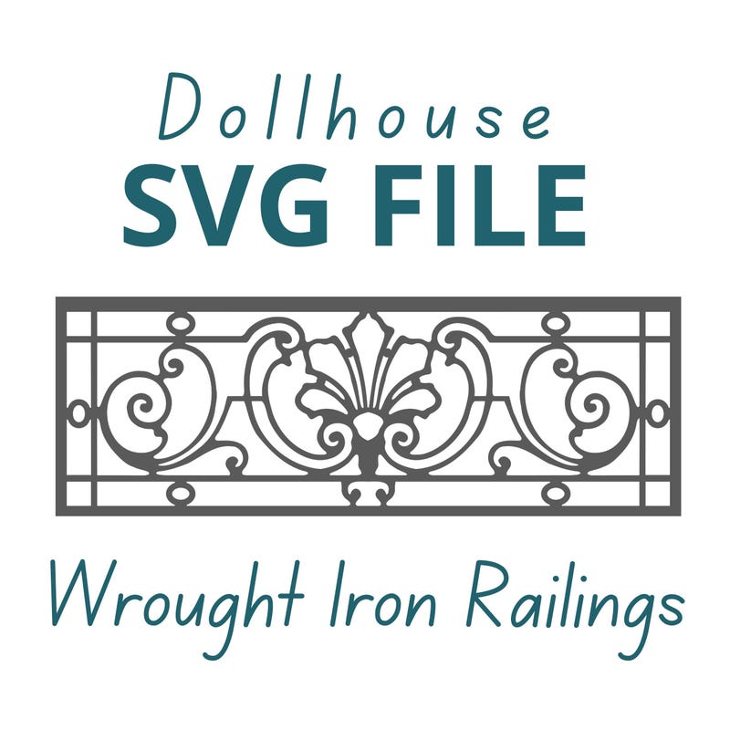 Iron Balustrade Railing - Etsy