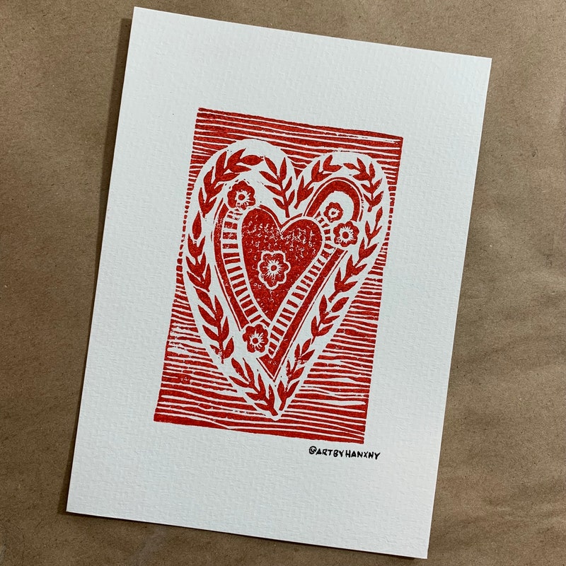 Linoleum Prints - Etsy
