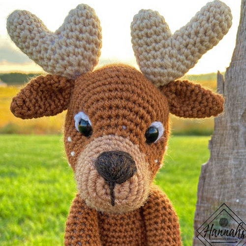 Elliot the Deer Crochet PDF PATTERN ONLY - Etsy