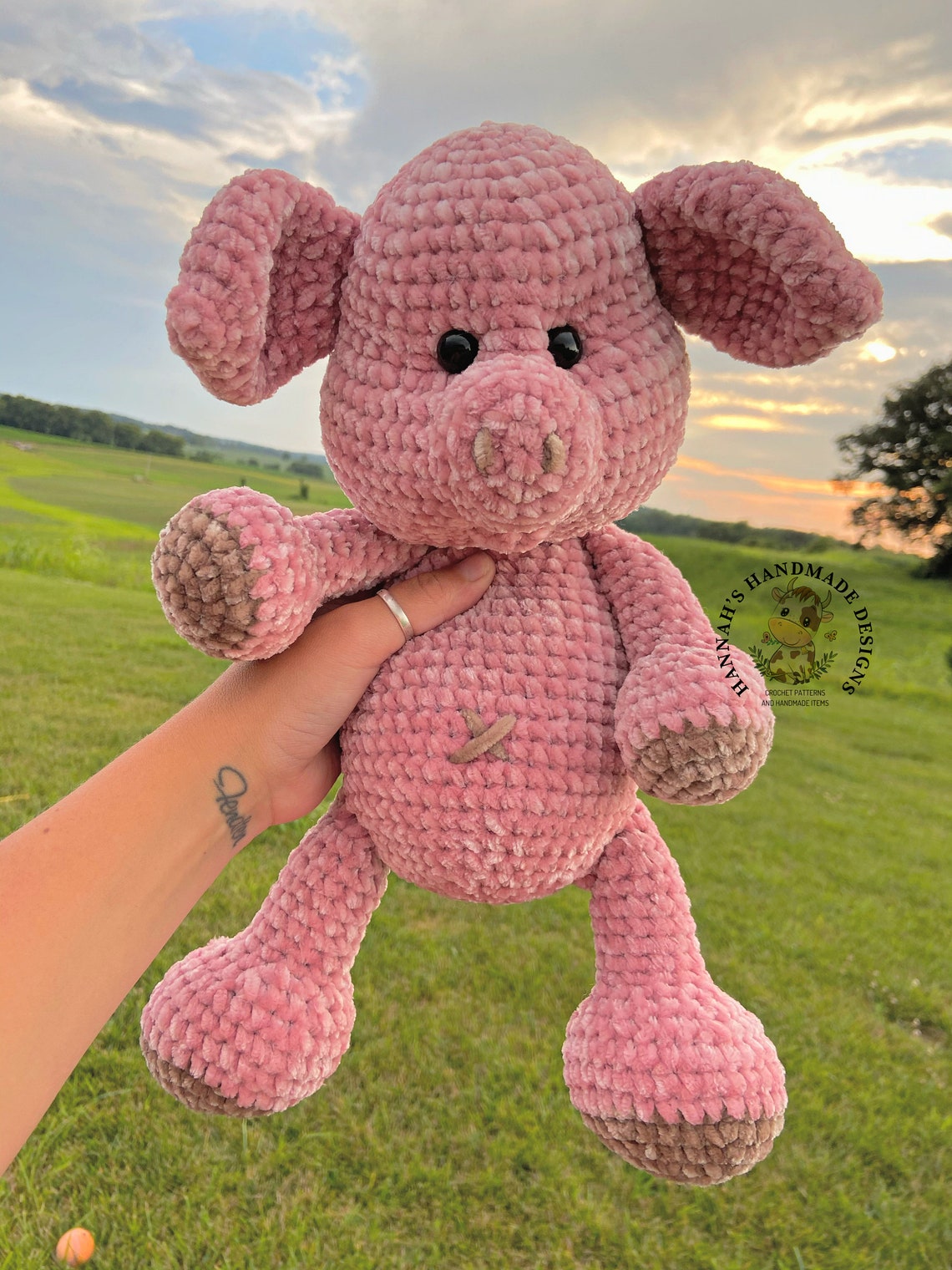 Baby Pig Crochet PDF PATTERN ONLY, Digital File - Etsy