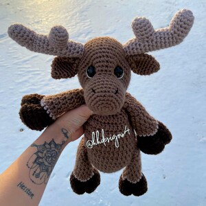 Cuddle Moose, PDF Crochet Pattern ONLY; Digital Item - Etsy