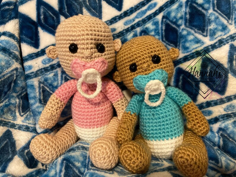 Binky Baby Crochet PDF Pattern ONLY Amigurumi Crochet | Etsy
