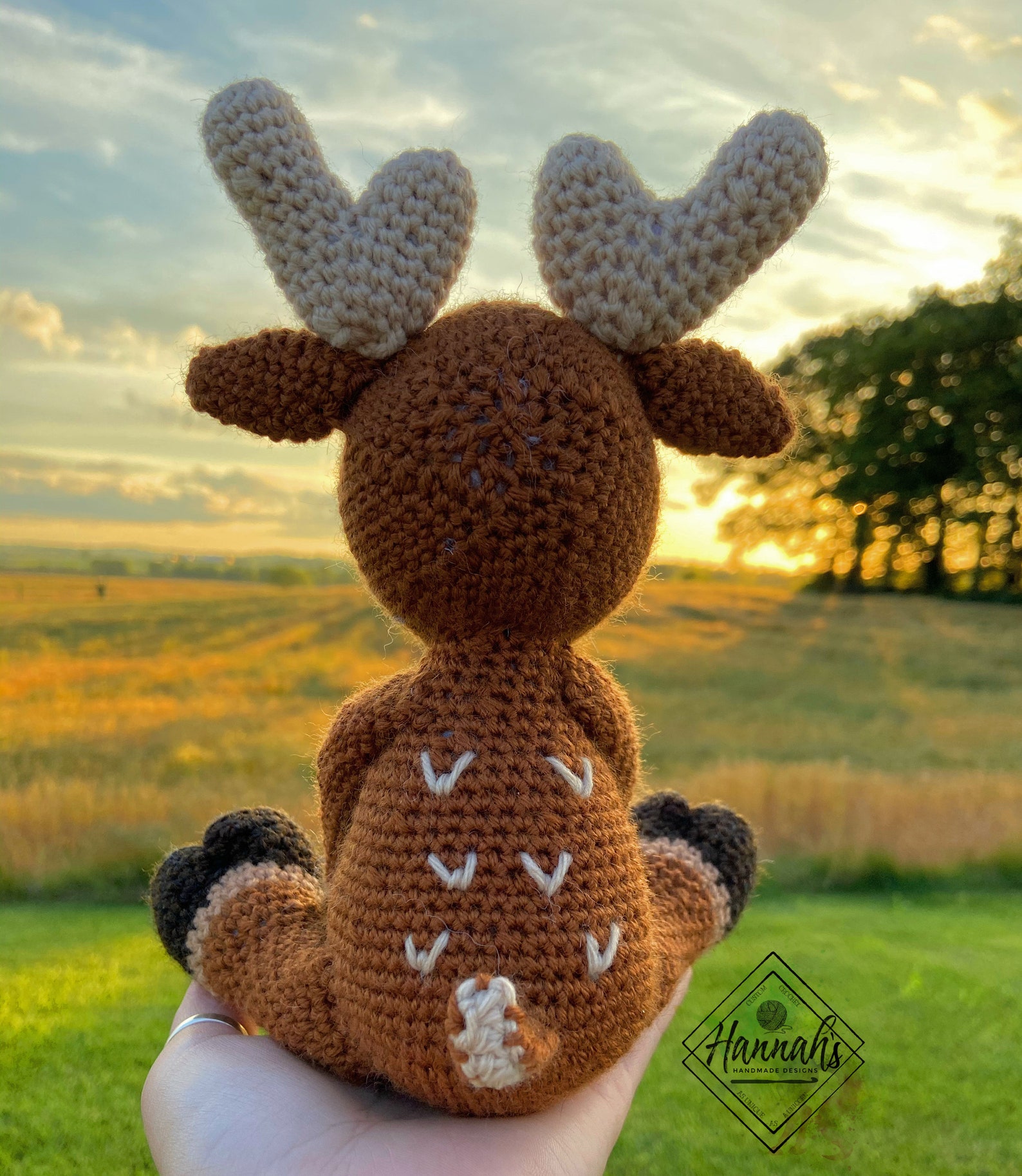 Elliot the Deer Crochet PDF PATTERN ONLY - Etsy