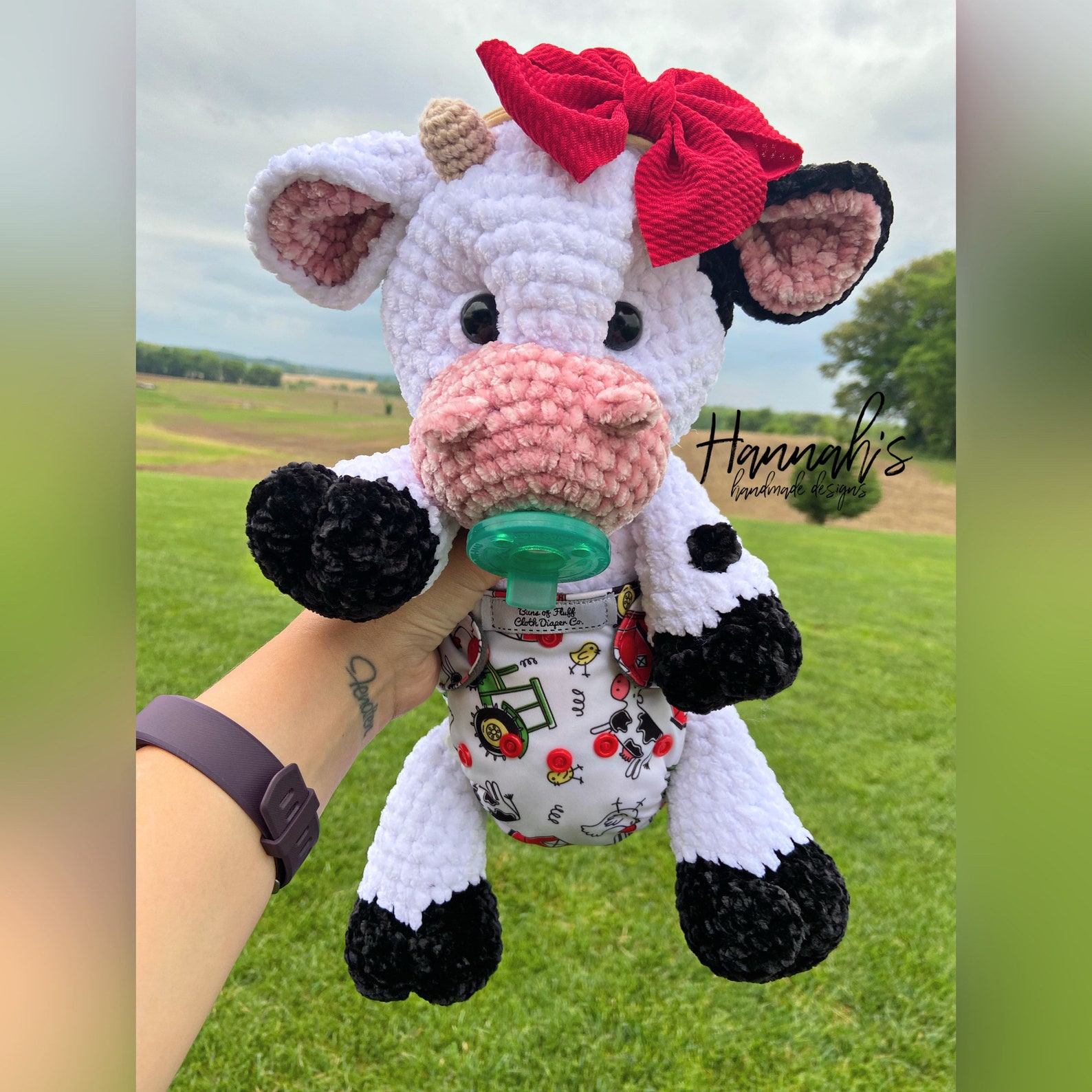 Baby Cow Crochet PDF PATTERN ONLY Digital File - Etsy