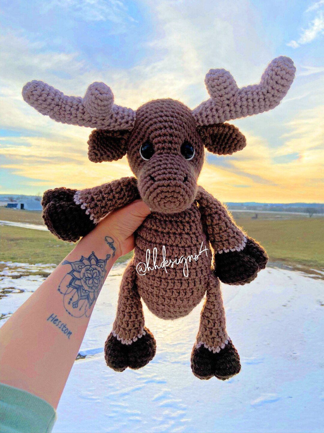 Cuddle Moose, PDF Crochet Pattern ONLY; Digital Item - Etsy