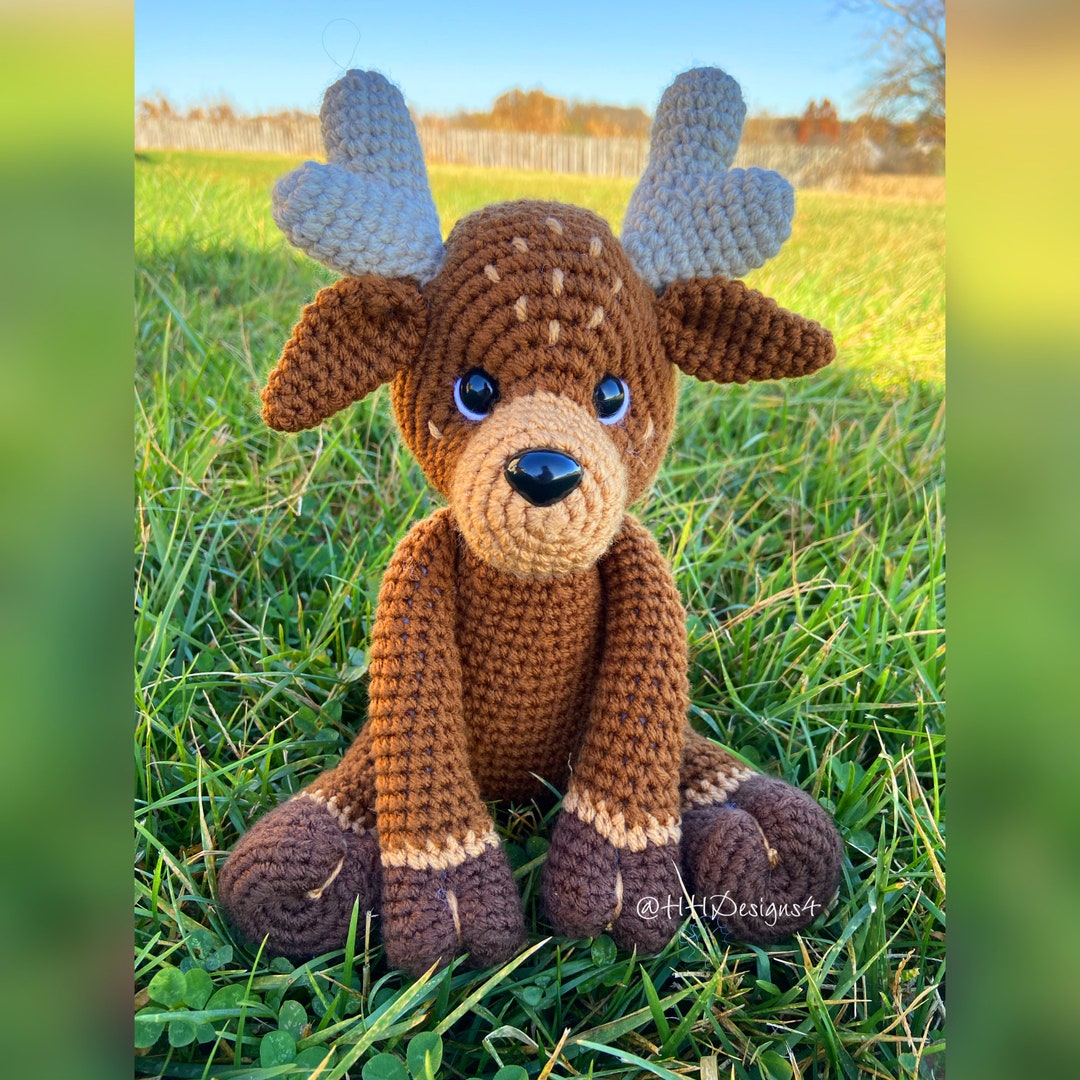 Elliot the Deer Crochet PDF PATTERN ONLY - Etsy