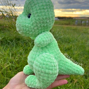 Tito the T-rex Crochet Pattern; Digital File - Etsy