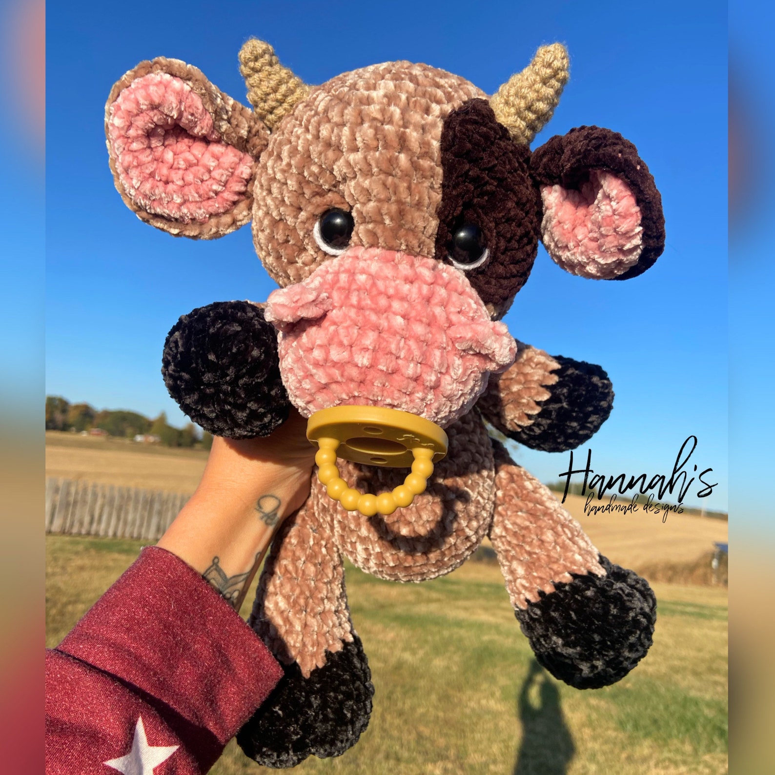 Baby Cow Crochet PDF PATTERN ONLY Digital File - Etsy