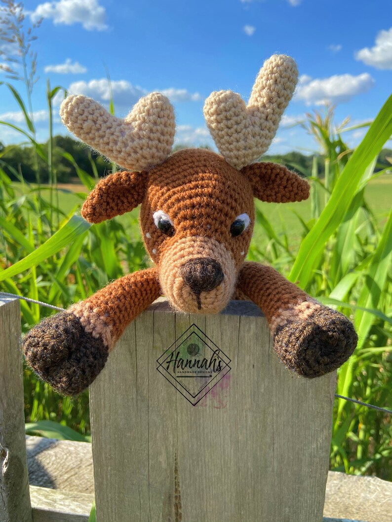 Elliot the Deer Crochet PDF PATTERN ONLY - Etsy