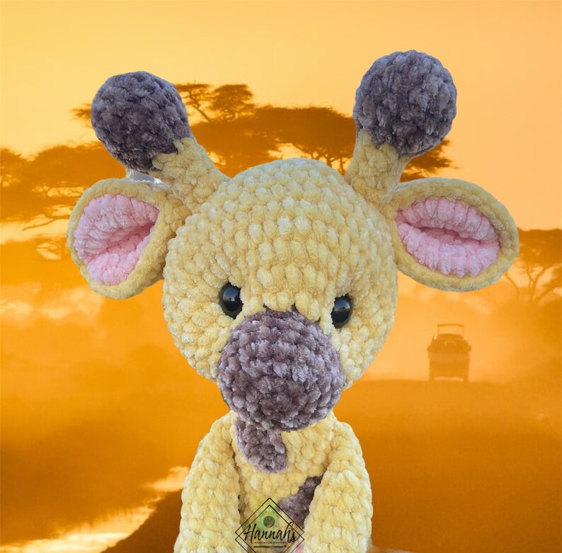 Baby Giraffe Crochet PDF PATTERN ONLY Digital File - Etsy