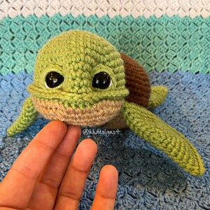 Wilbur the Sea Turtle; PDF Crochet Pattern; Digital File - Etsy