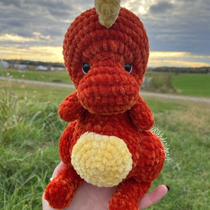 Tito the T-rex Crochet Pattern; Digital File - Etsy