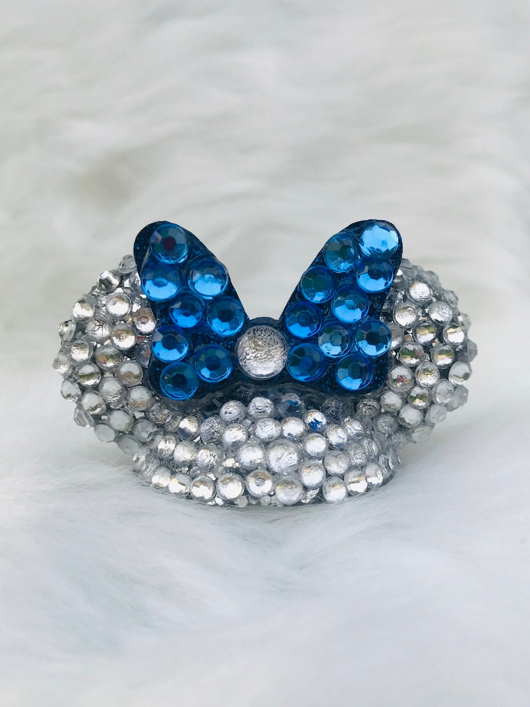 Minnie Mouse Bling Straw Topper - Etsy