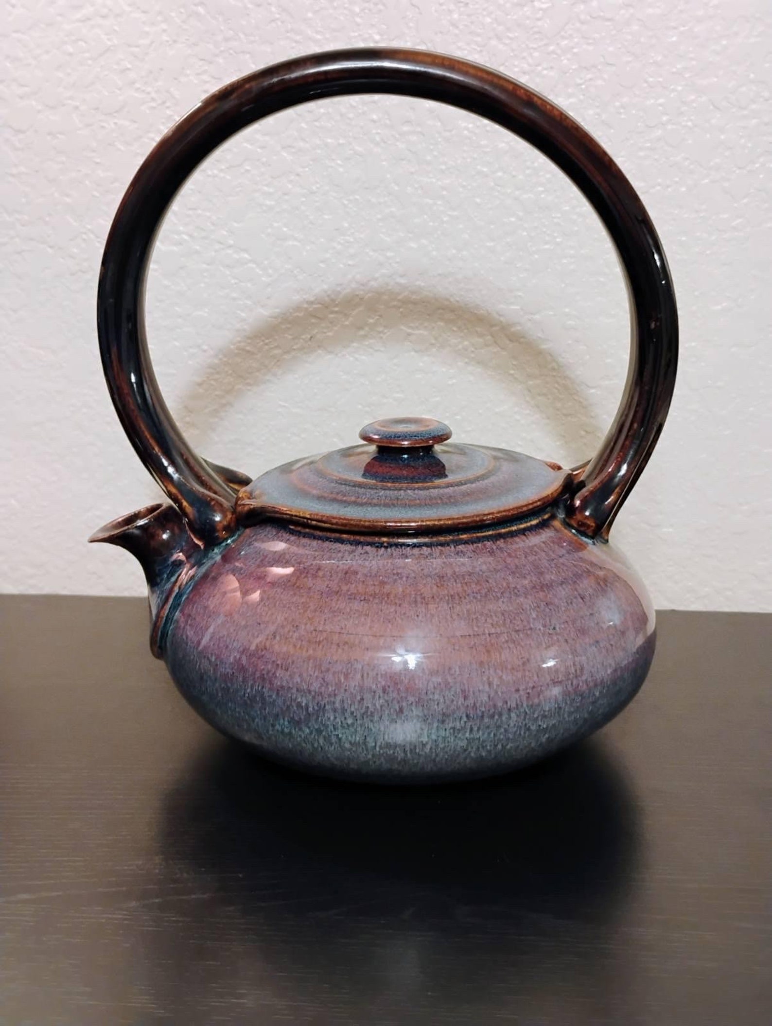 Monis Pottery Art Hand Made Tea Pot - Etsy