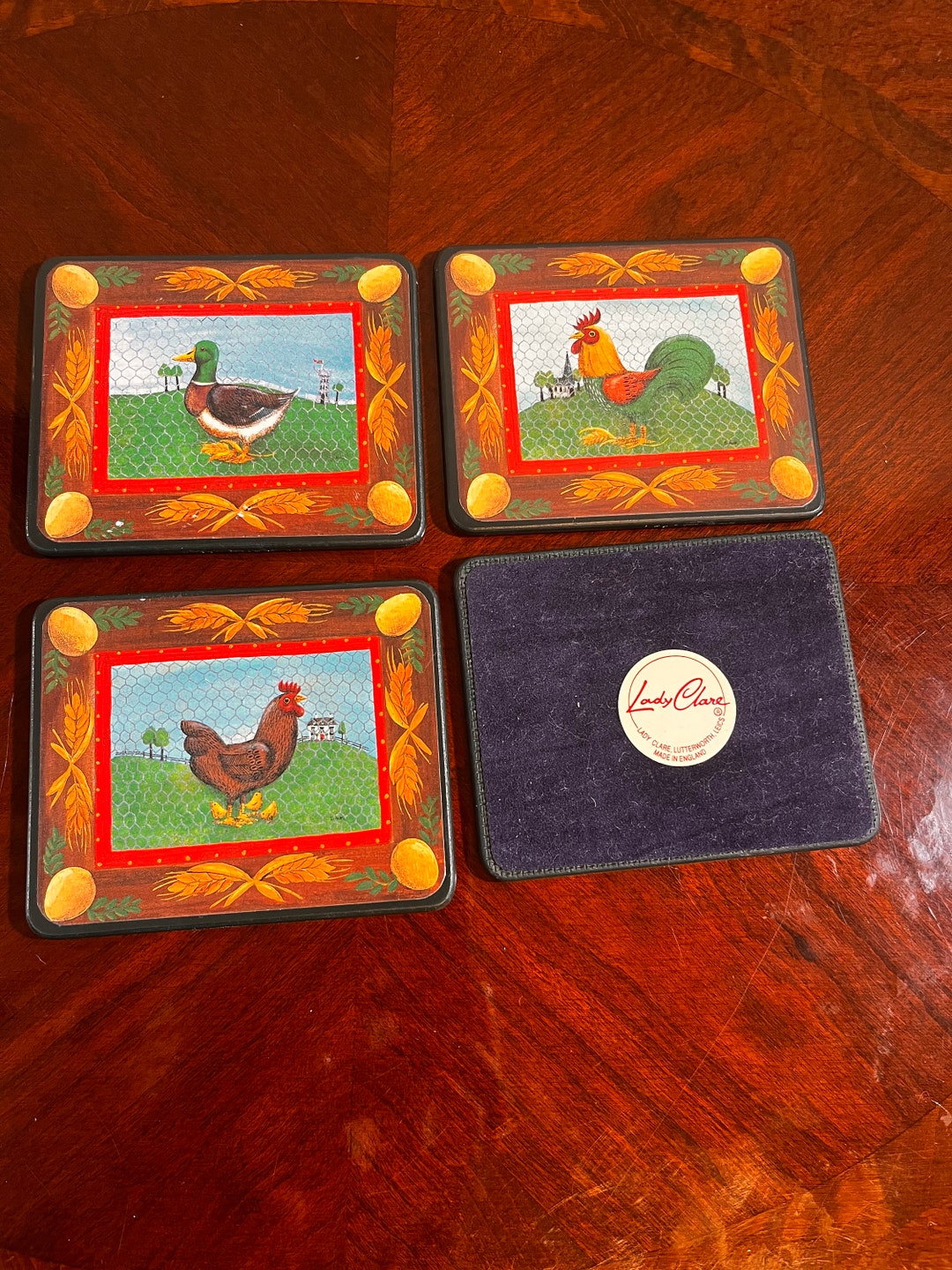 Lady Clare Coasters - Etsy