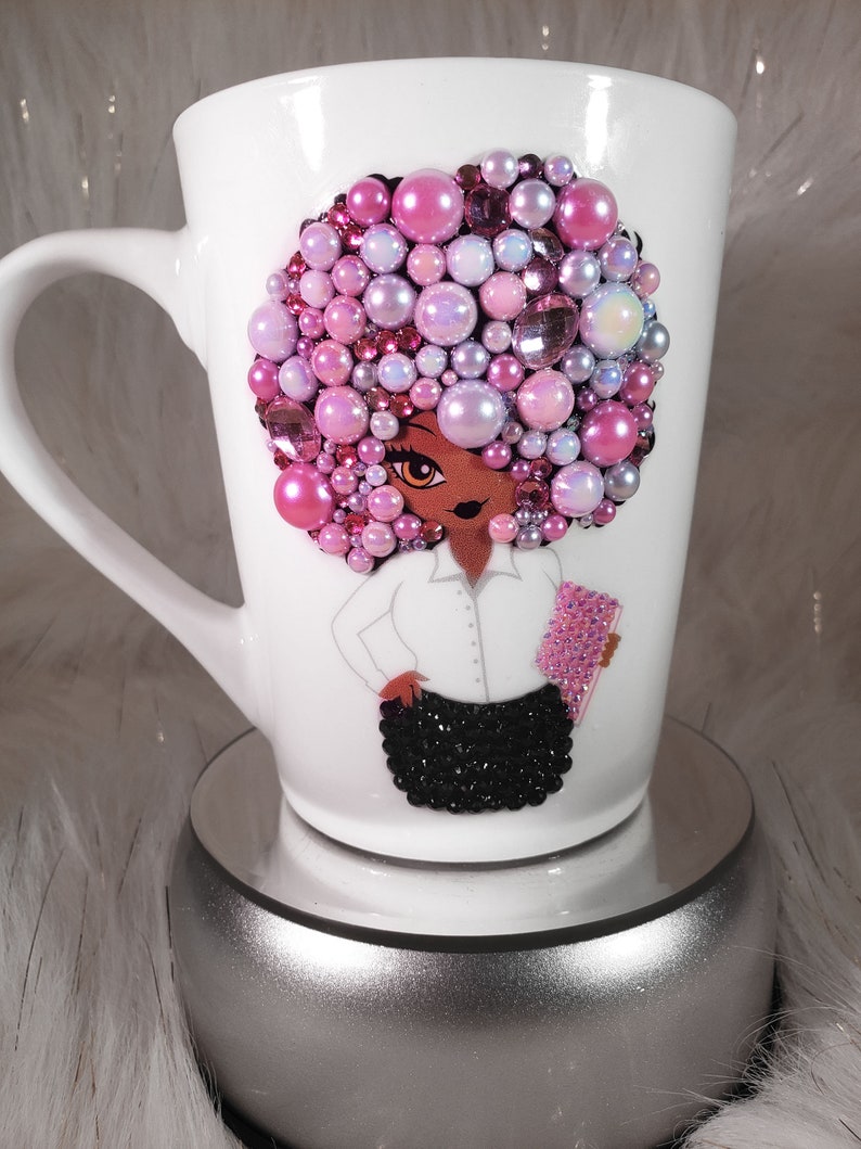 Bling Teacher Coffee Mug Bling Teacher Tea Mug Bling Coffee | Etsy
