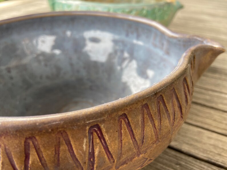 Batter Bowls Large Kitchen Prep Bowls Unique Handmade Bowl Beautiful ...