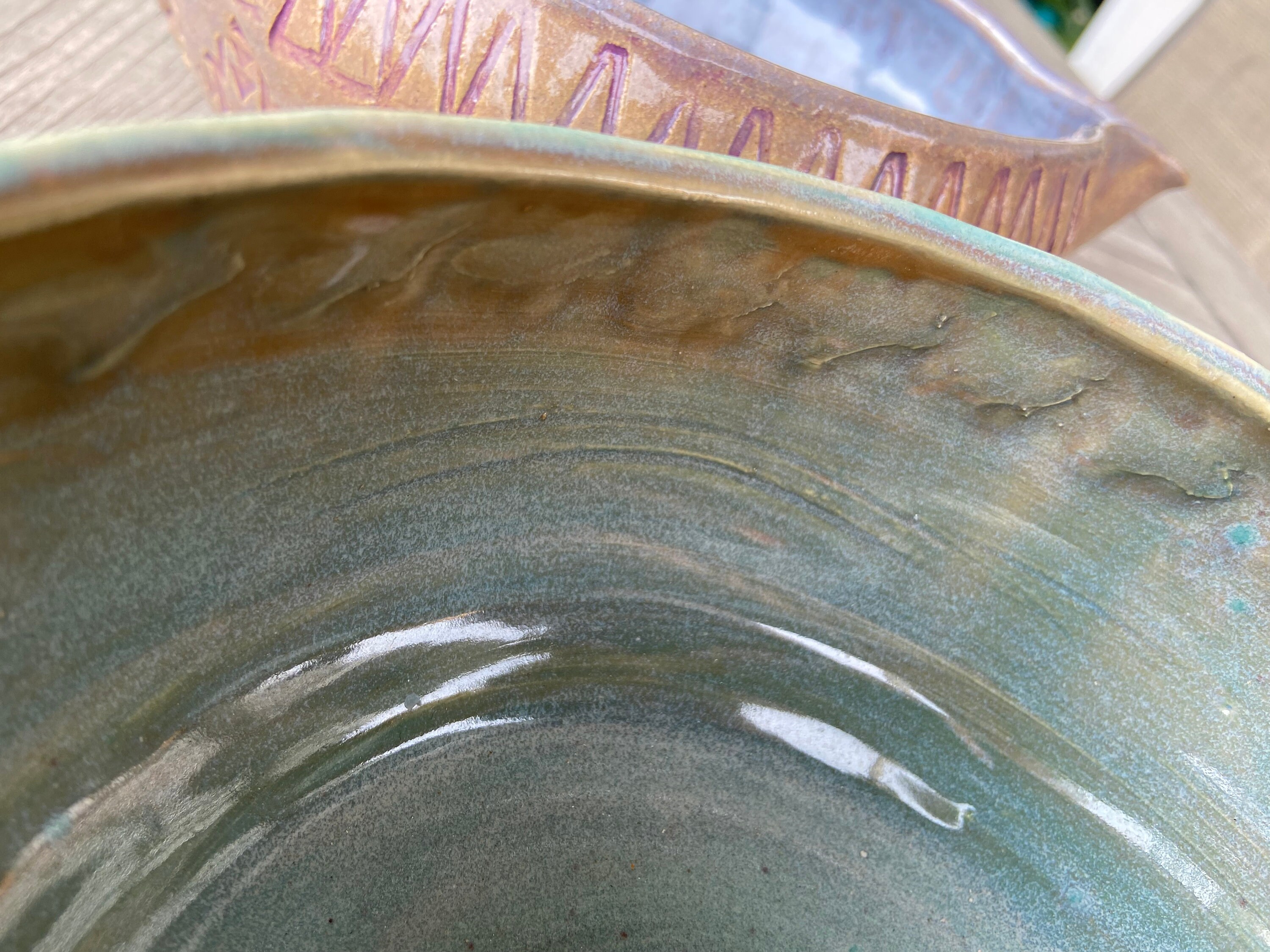 Batter Bowls Large Kitchen Prep Bowls Unique Handmade Bowl Beautiful ...