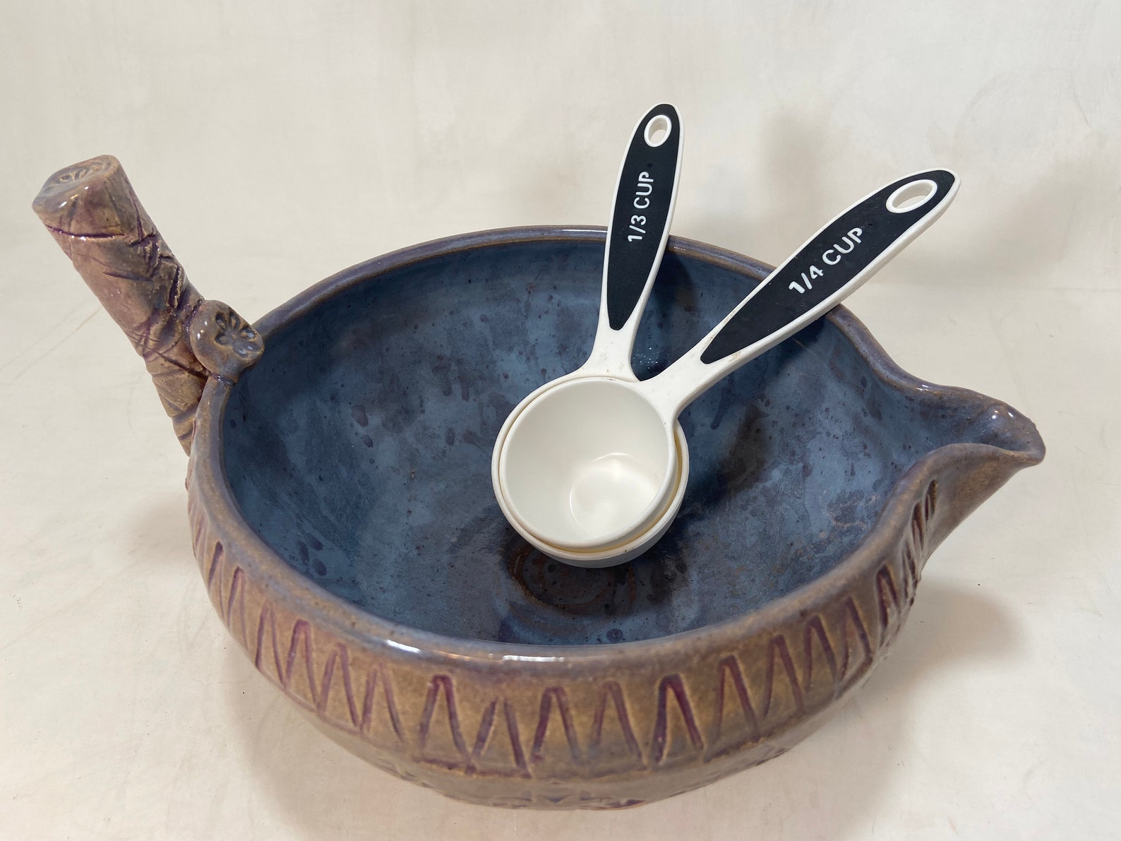 Batter Bowls Large Kitchen Prep Bowls Unique Handmade Bowl Beautiful ...