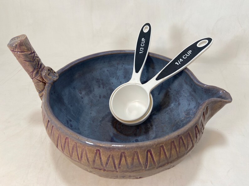 Batter Bowls Large Kitchen Prep Bowls Unique Handmade Bowl Beautiful ...