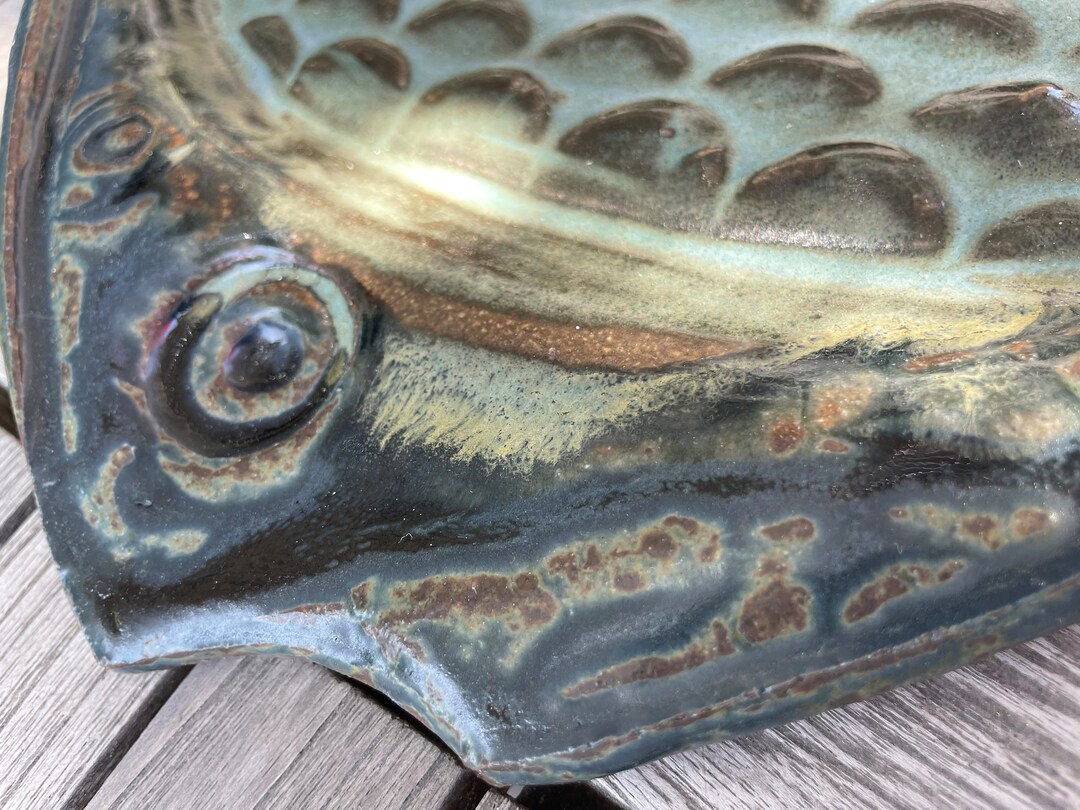 Large Fish Platter Beautiful Fish Tray Fisherman's Platter - Etsy