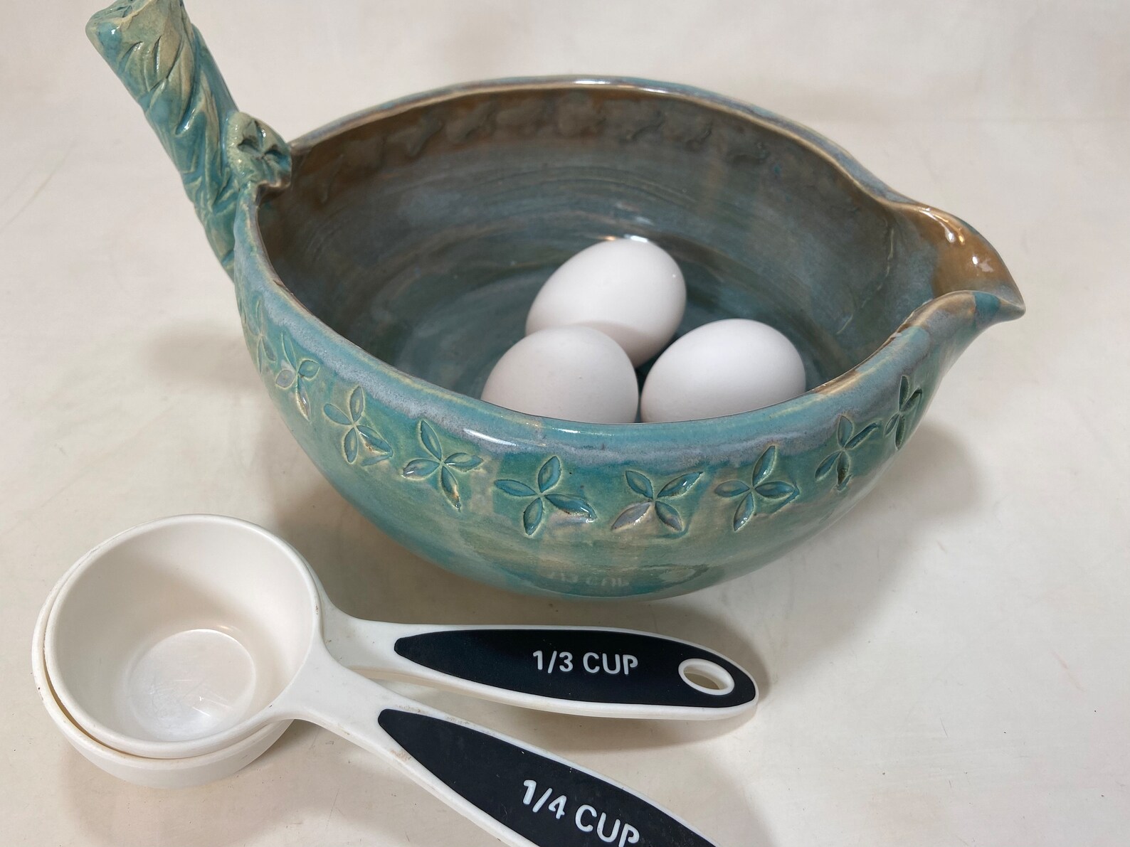 Batter Bowls Large Kitchen Prep Bowls Unique Handmade Bowl Beautiful ...