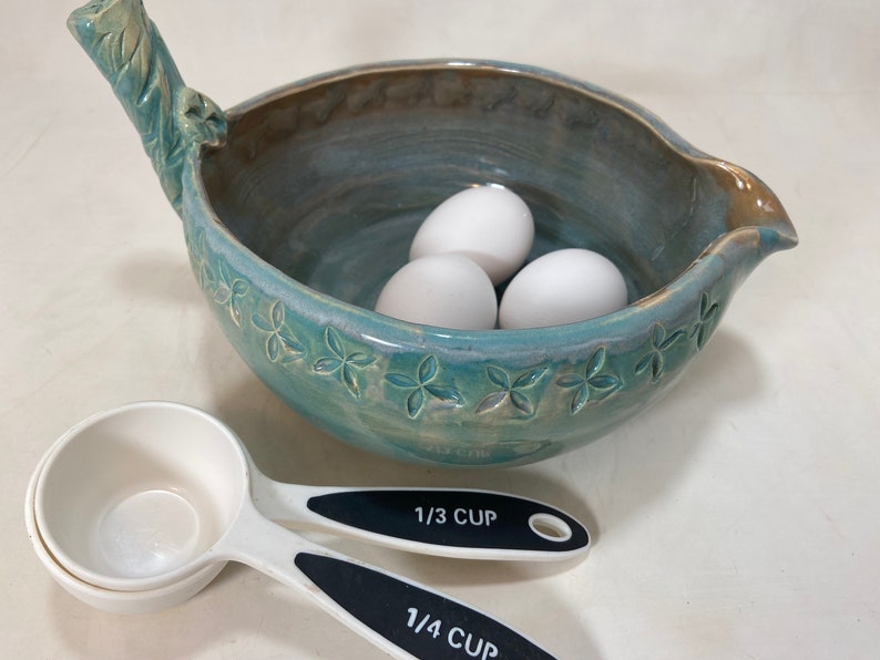 Batter Bowls Large Kitchen Prep Bowls Unique Handmade Bowl Beautiful ...