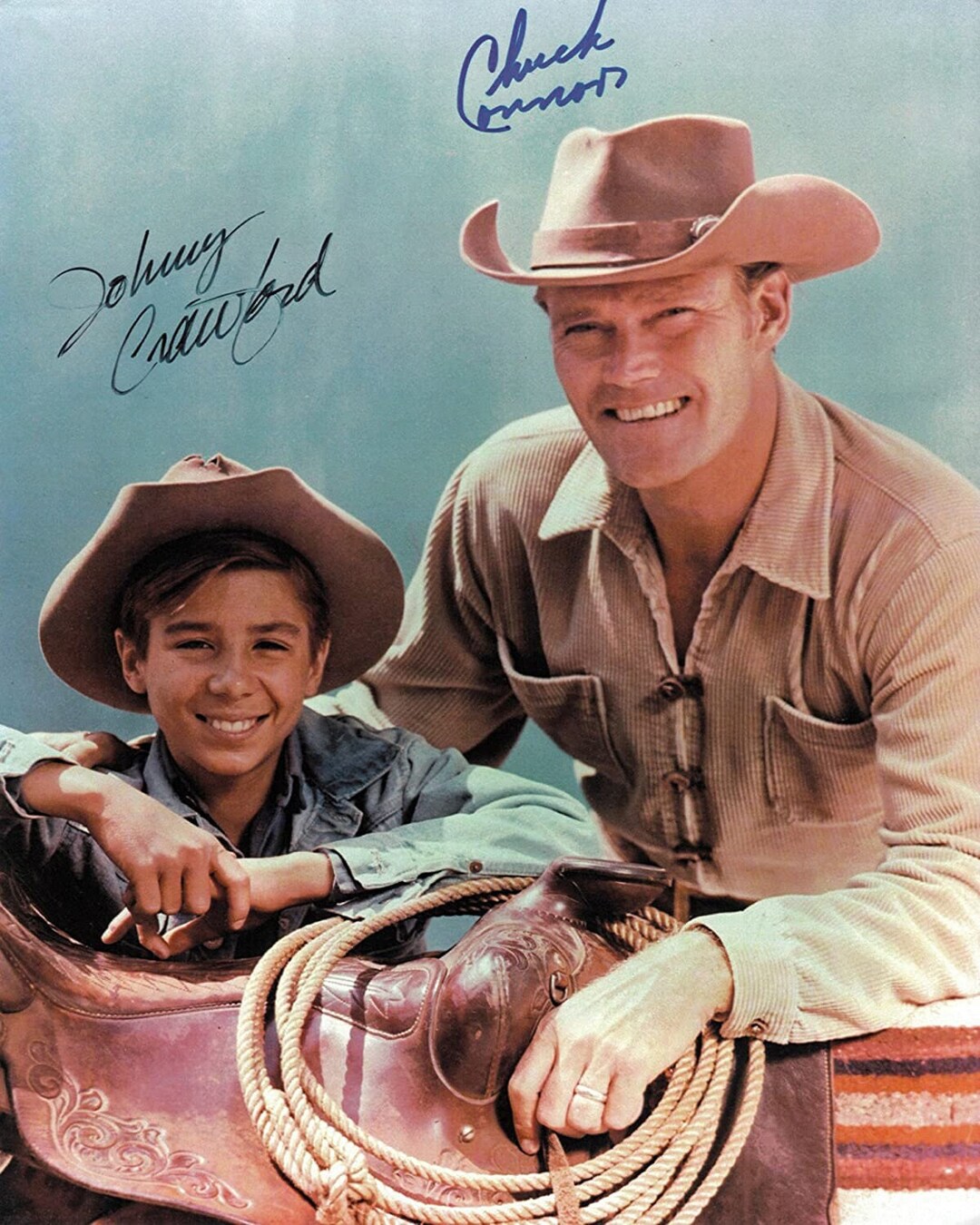 RIFLEMAN AUTOGRAPHED REPRINY - Etsy