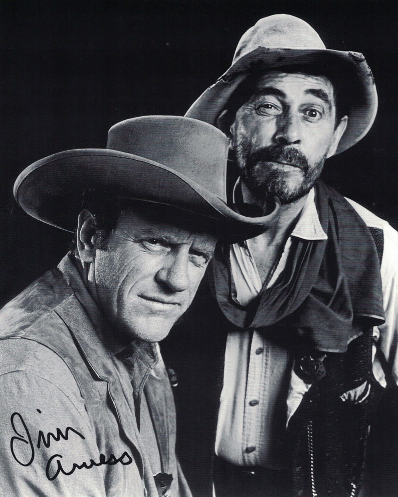 GUNSMOKE Autograph 8 X 10 Photo Reprint of Jim - Etsy