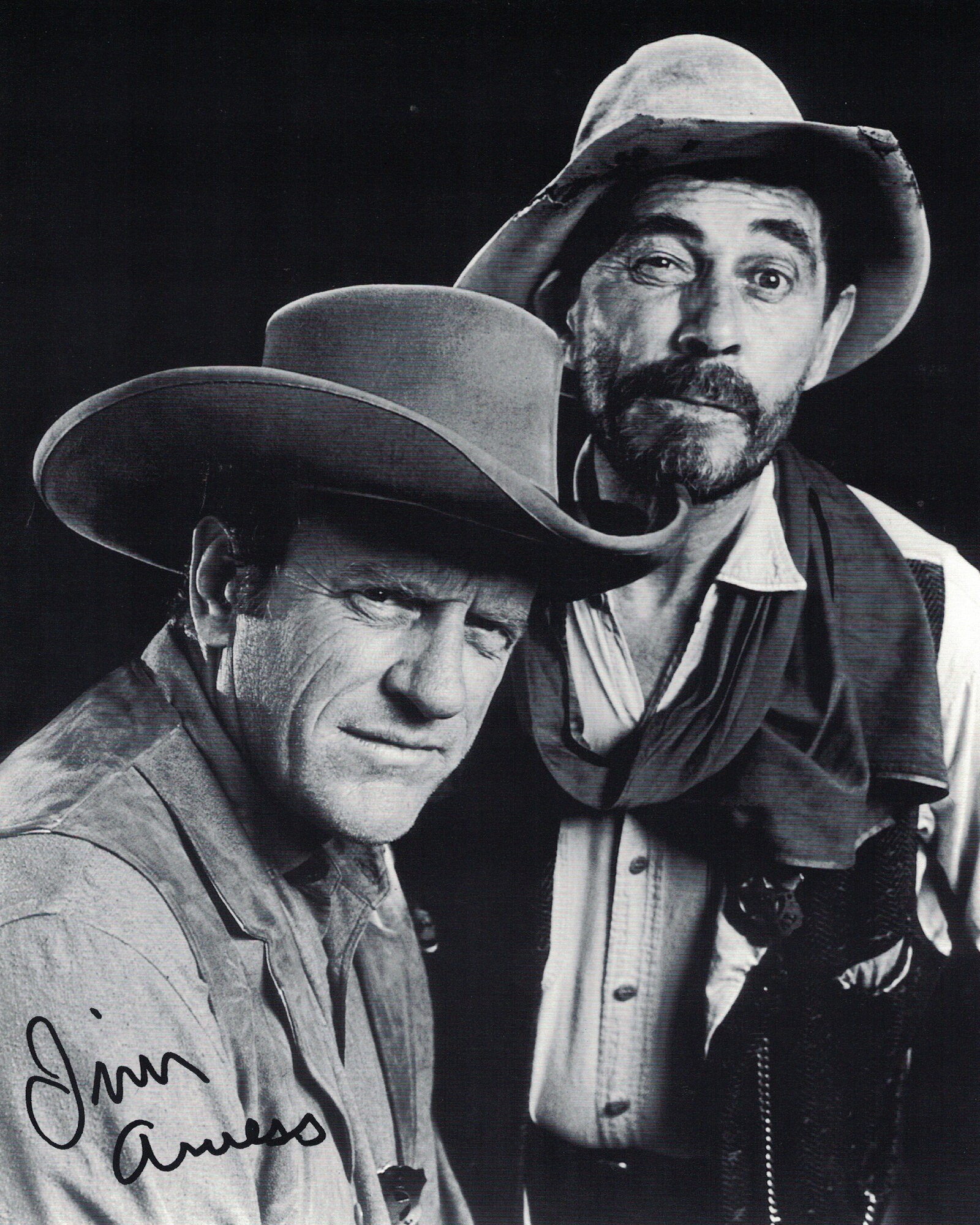 GUNSMOKE Autograph 8 X 10 Photo Reprint of Jim - Etsy