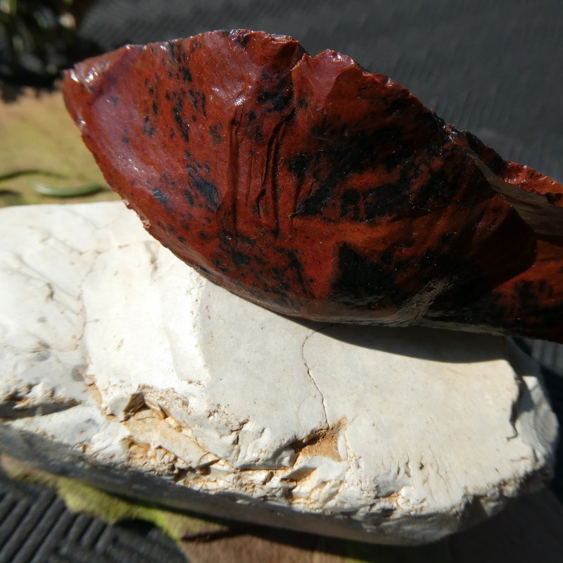 Red Obsidian - Etsy