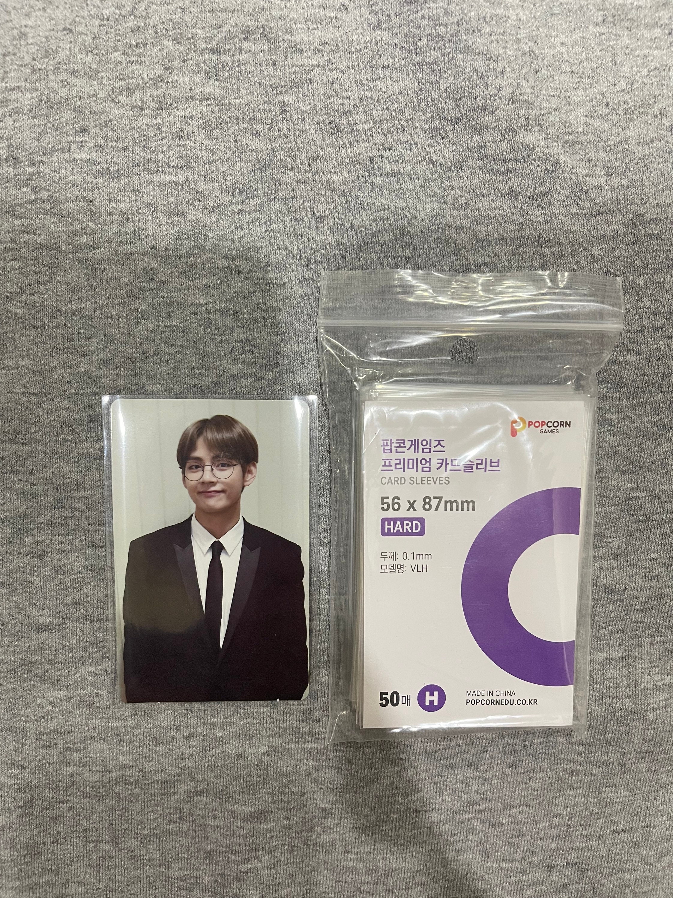 Popcorn Games Card Sleeves Kpop Photocard Sleeves Trading - Etsy UK