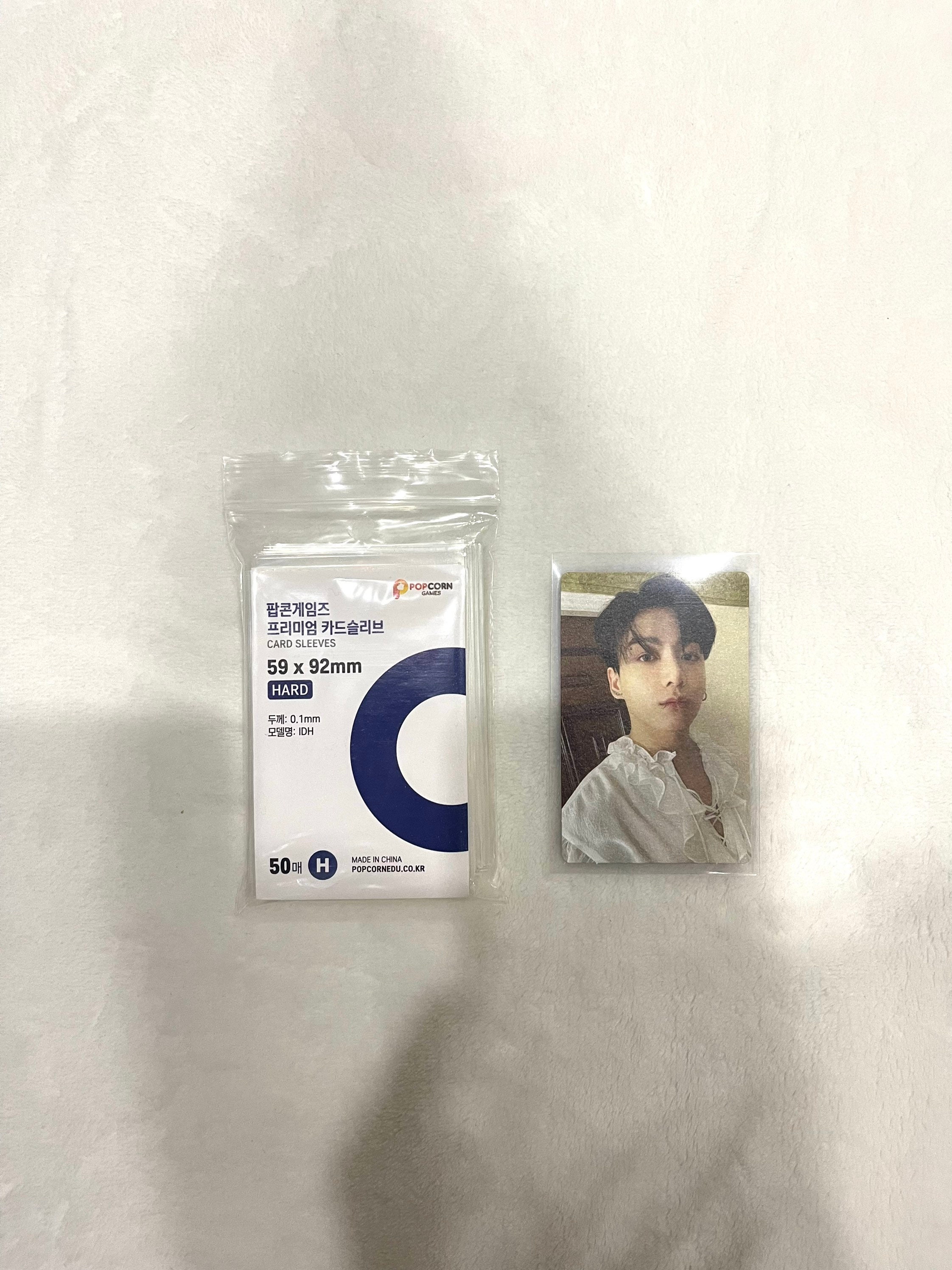Popcorn Games Card Sleeves Kpop Photocard Sleeves Trading - Etsy UK
