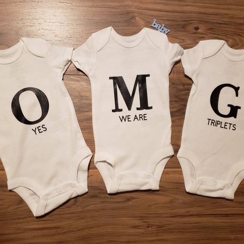 Triplets up in This Btch Custom Vinyl Decal Sticker Choose - Etsy