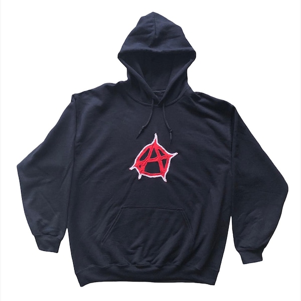 Punk Rock Hoodie - Etsy