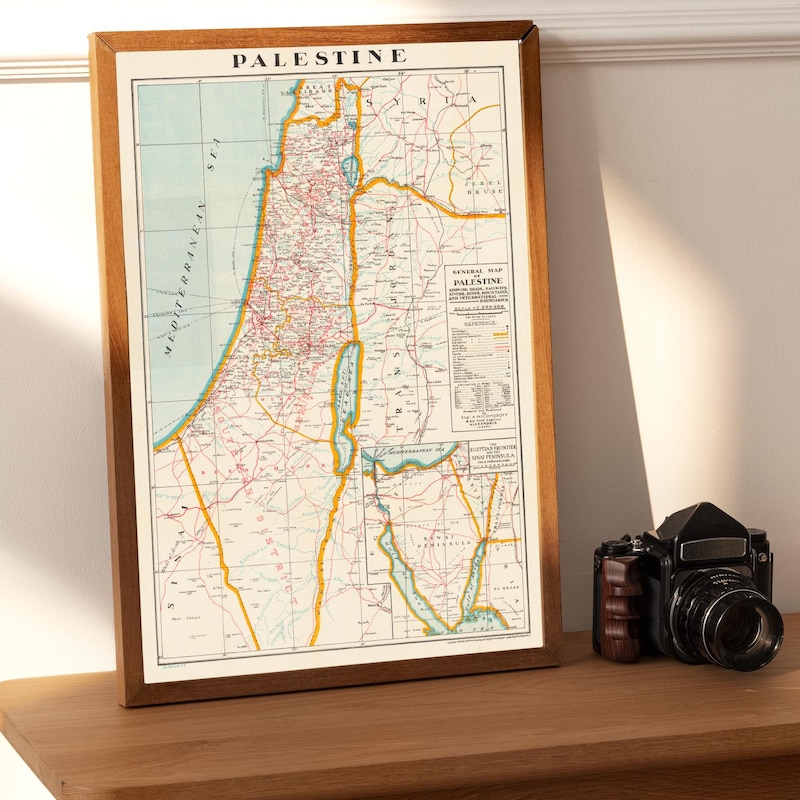 Old Palestinian Art Poster - Etsy
