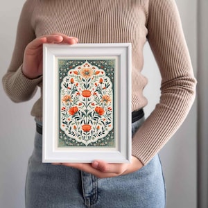 Palestinian Poppies Art Print: Red Poppies, National Flower of ...