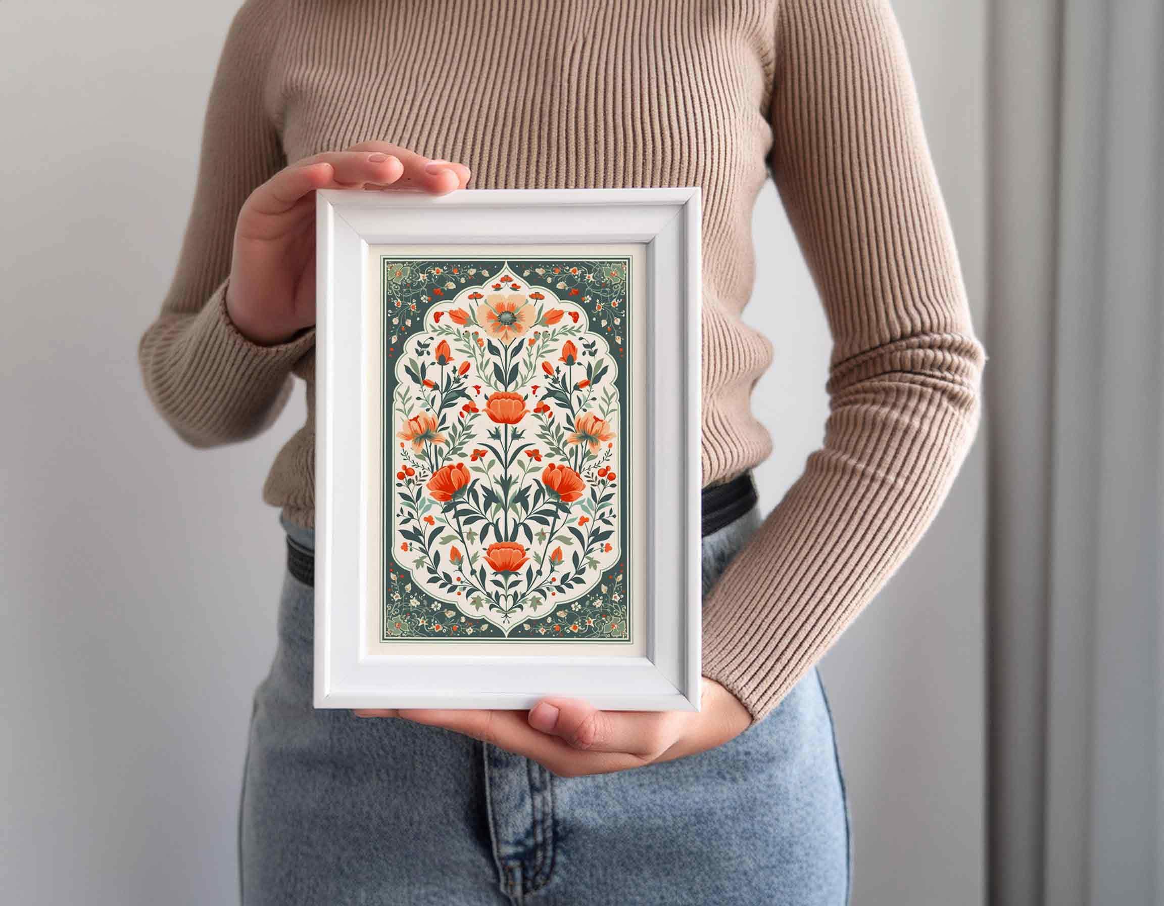 Palestinian Poppies Art Print: Red Poppies, National Flower of ...